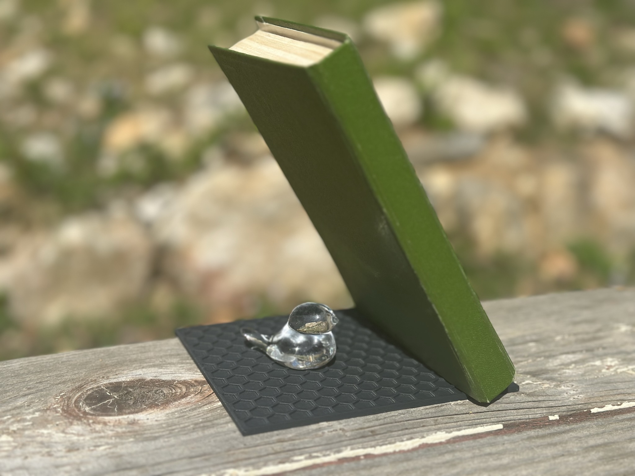 Invisible Book Lean Stand by Dog Box | Download free STL model ...