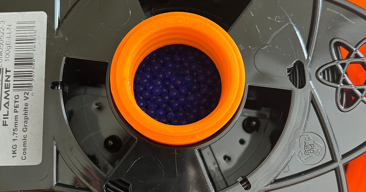 DryboxSpoolholder for Atomic 1kg Filament Spools with desiccant ...