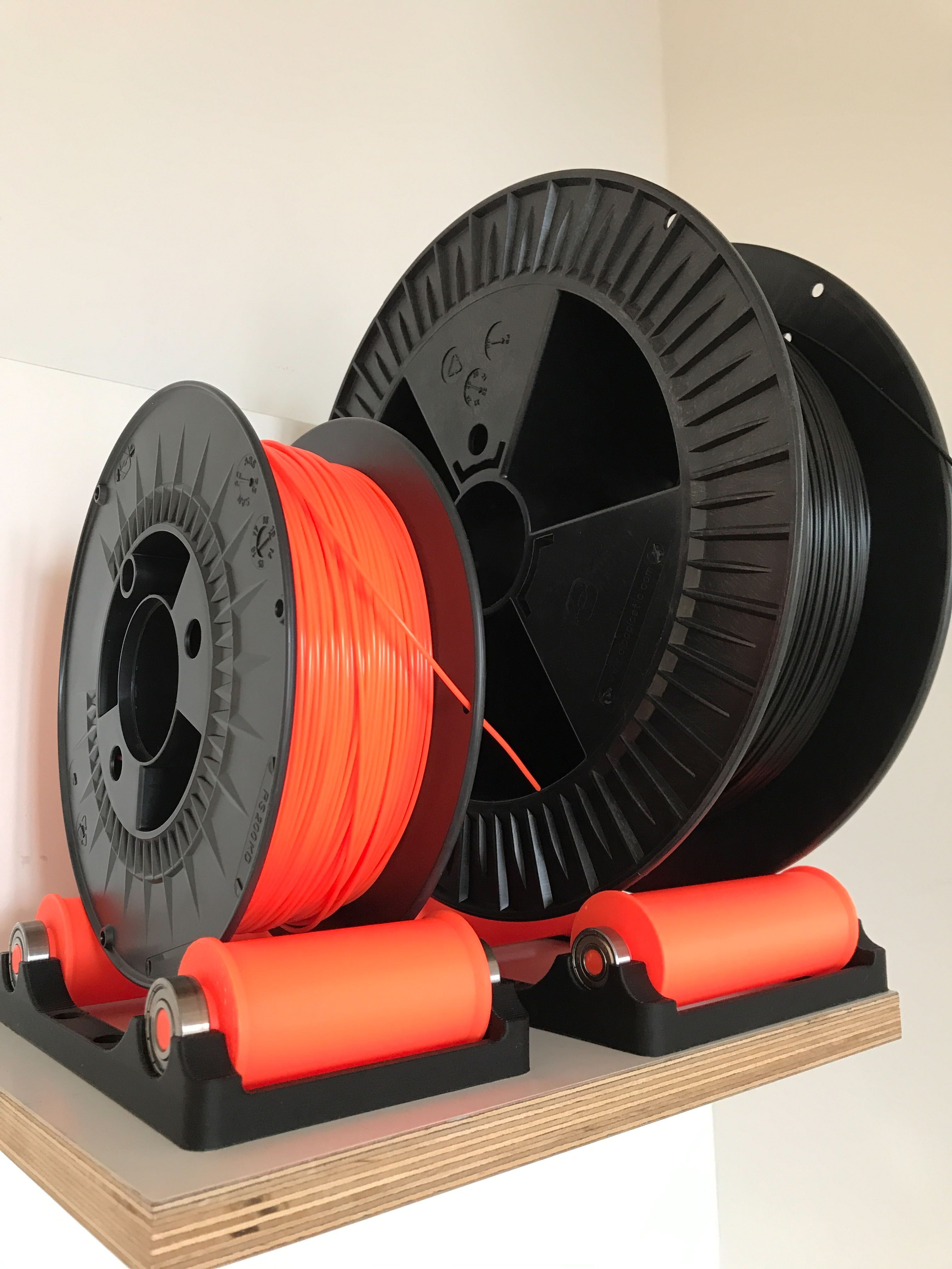 Filament Roller for 1kg and 2,5kg spool by slothstops | Download free ...