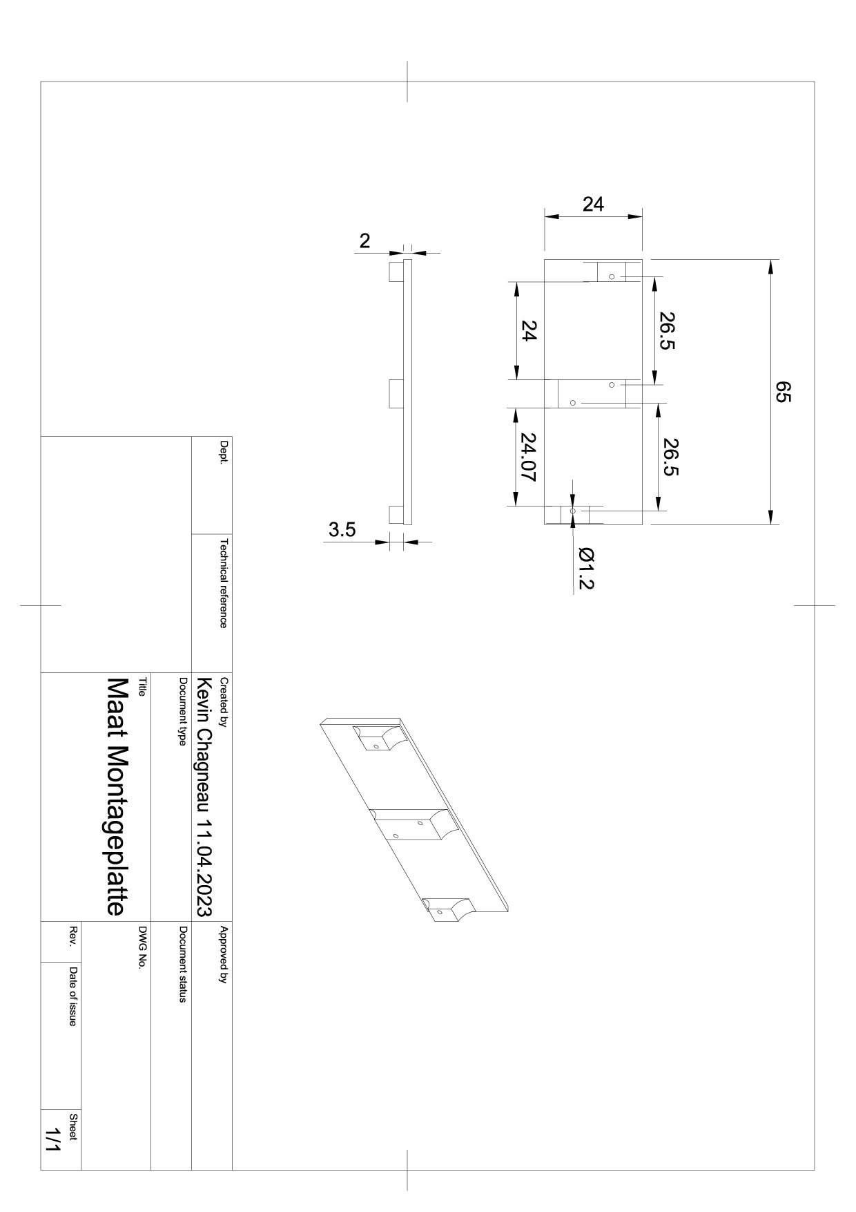 Servomount KST A08H by Kevin Chagneau | Download free STL model ...