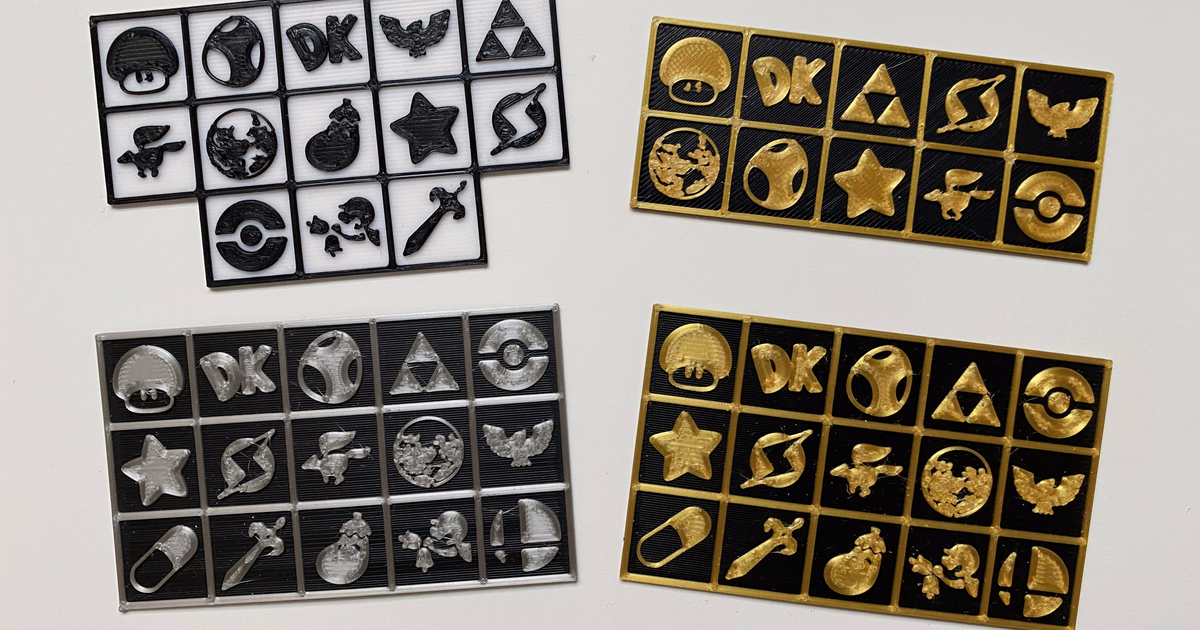 Nintendo Super Smash Bros. Melee Series Symbol Plaques by Unkown ...