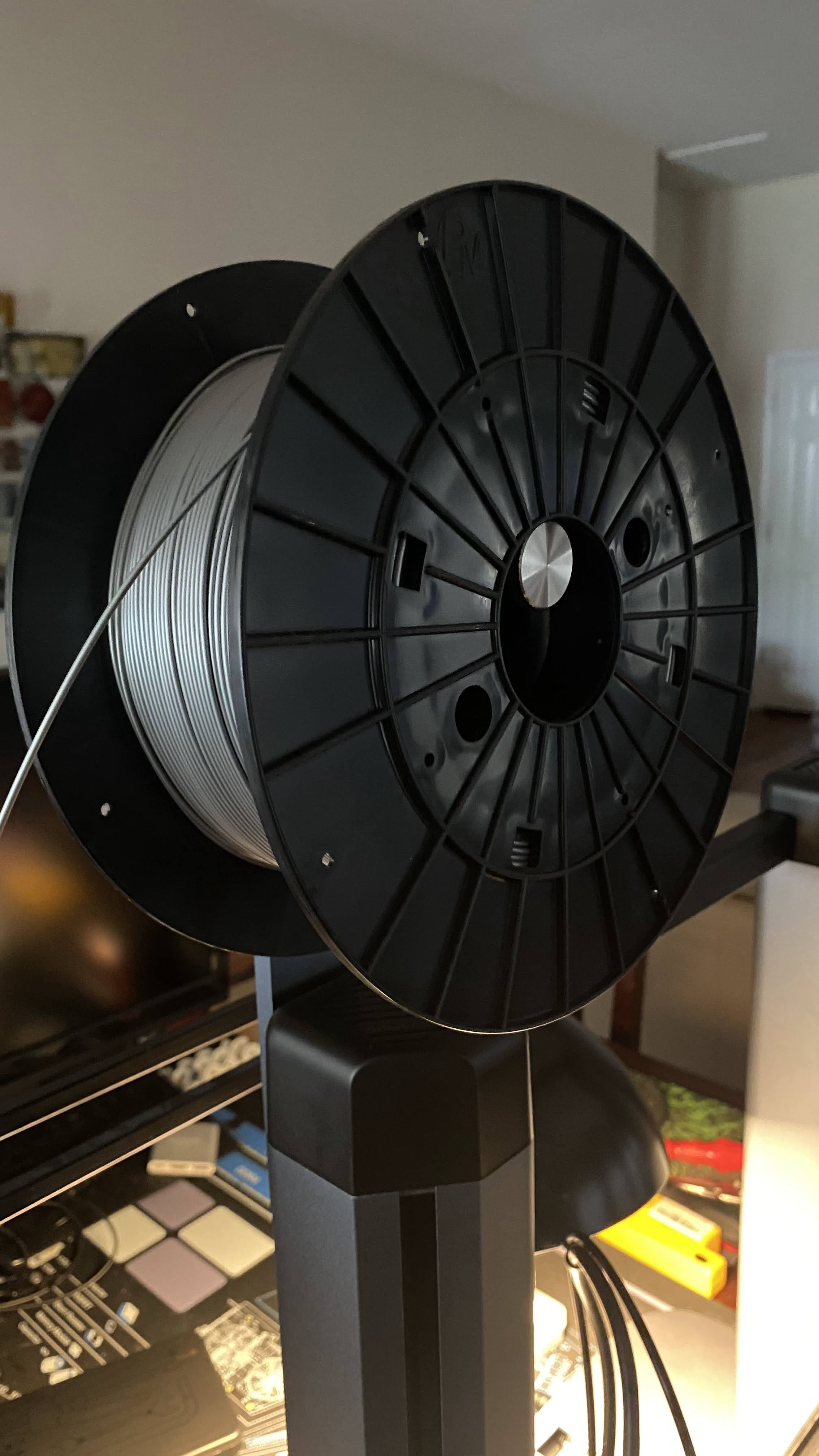 Ankermake M5 Stock Spool Holder Spacer by Pugnation | Download free STL ...