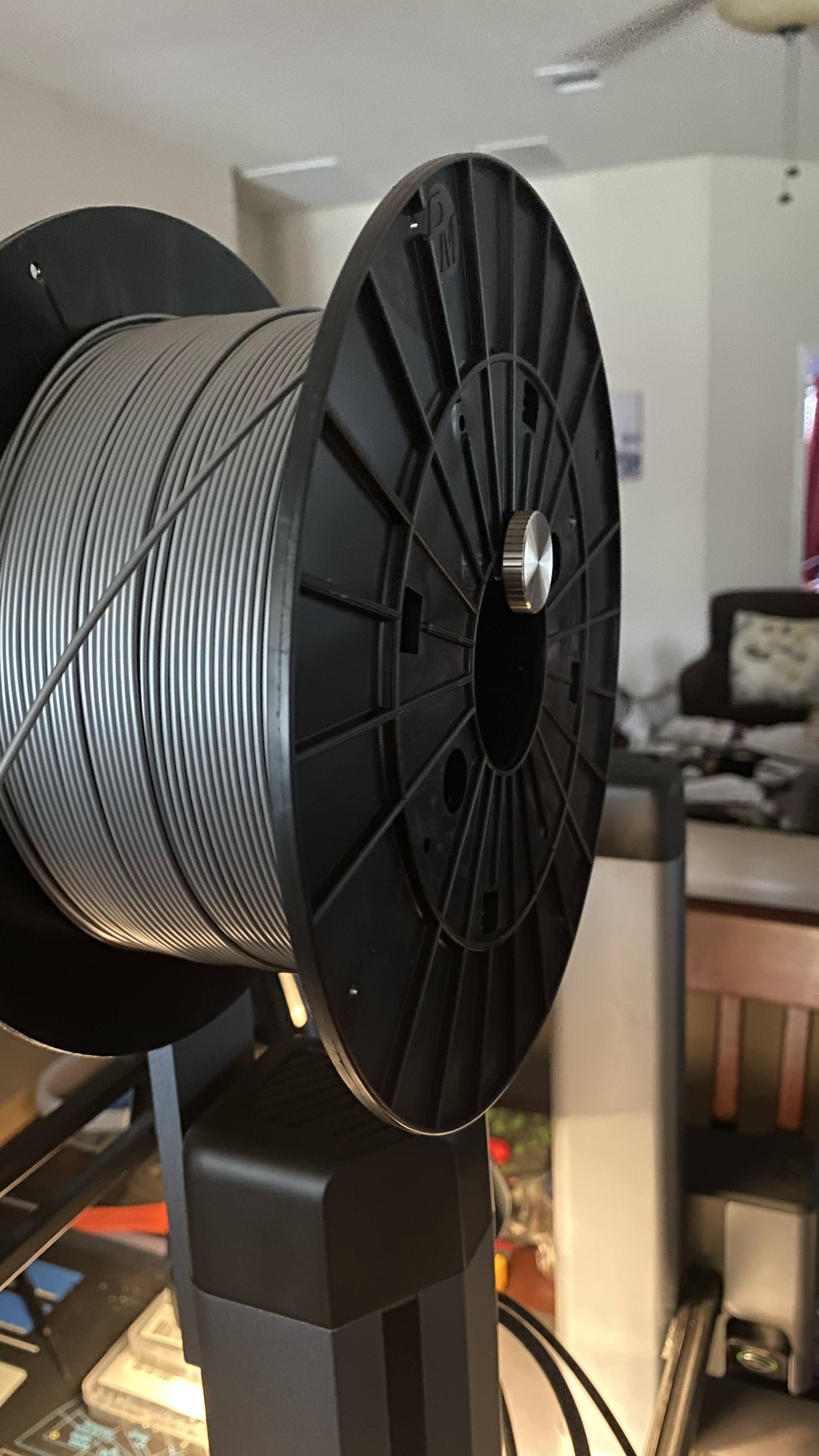 Ankermake M5 Stock Spool Holder Spacer by Pugnation | Download free STL ...