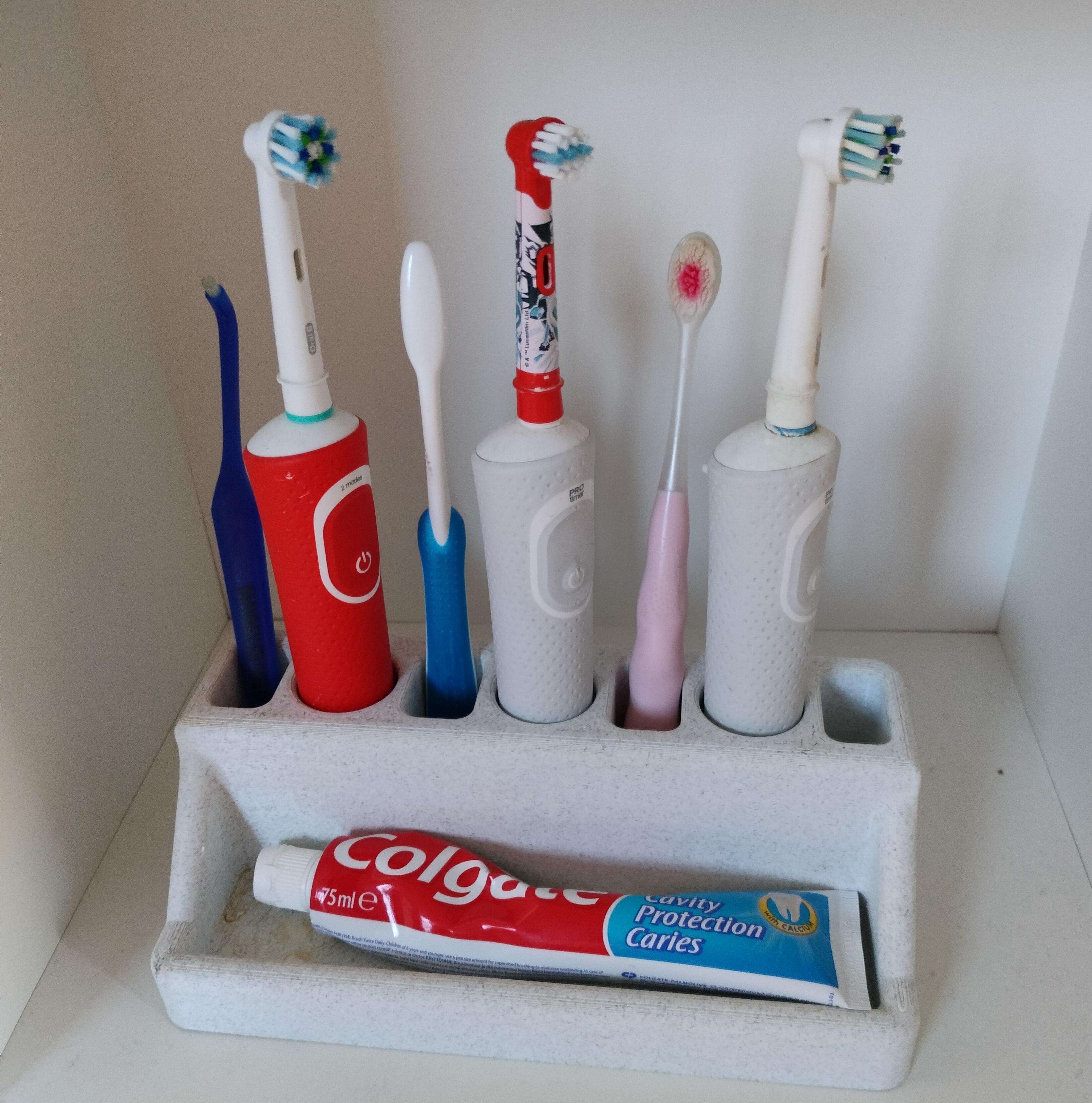 Toothbrush holder by Baldrik | Download free STL model | Printables.com