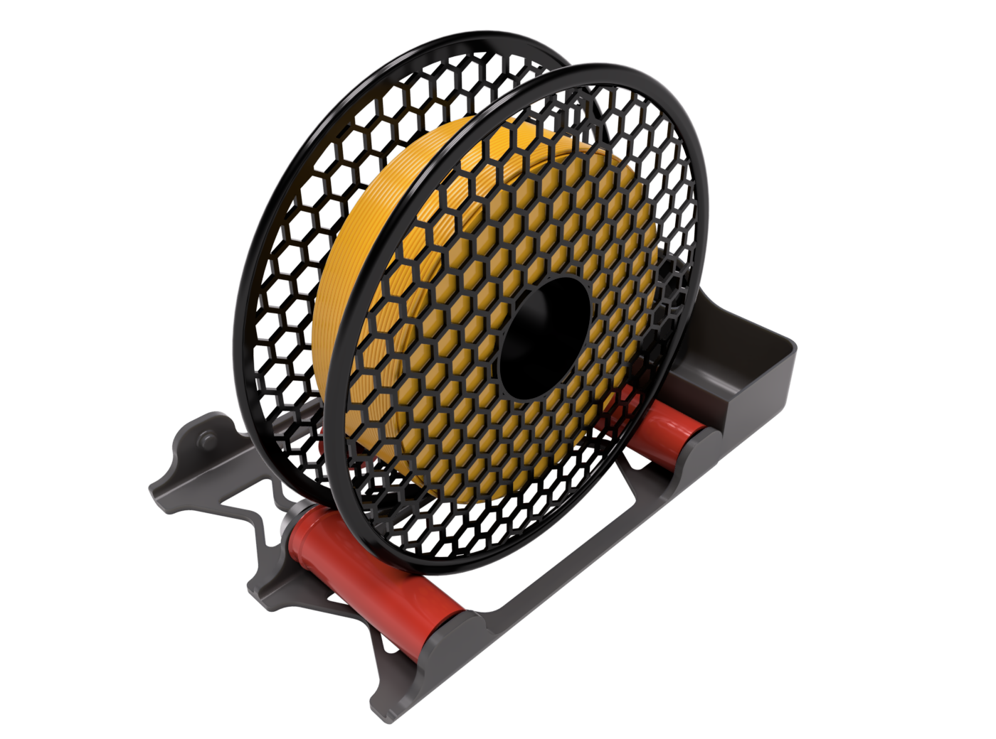 Filament spool holder for dry box - version 2 by marcel293 | Download ...
