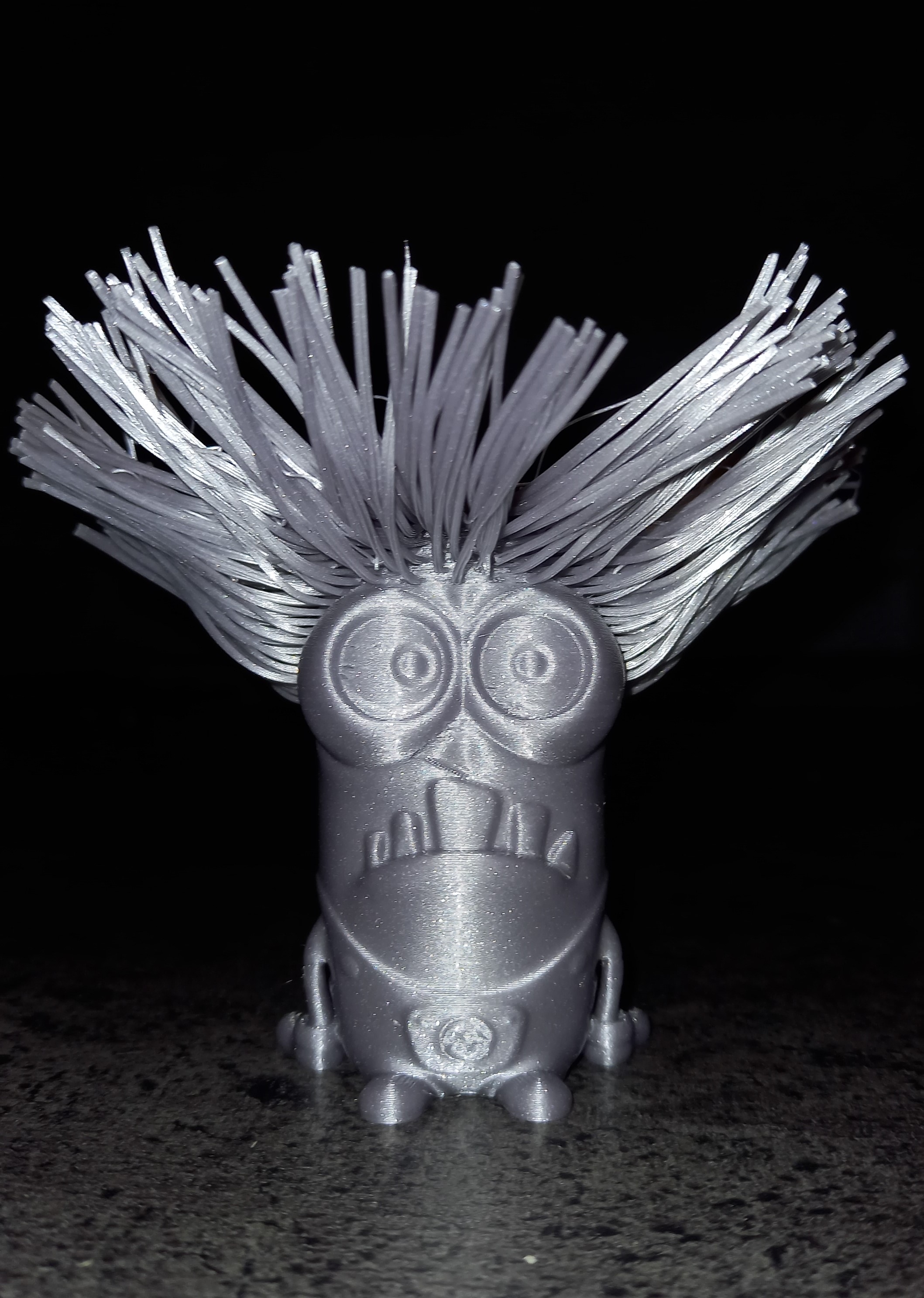 Evil Minion with hair by streetak | Download free STL model ...