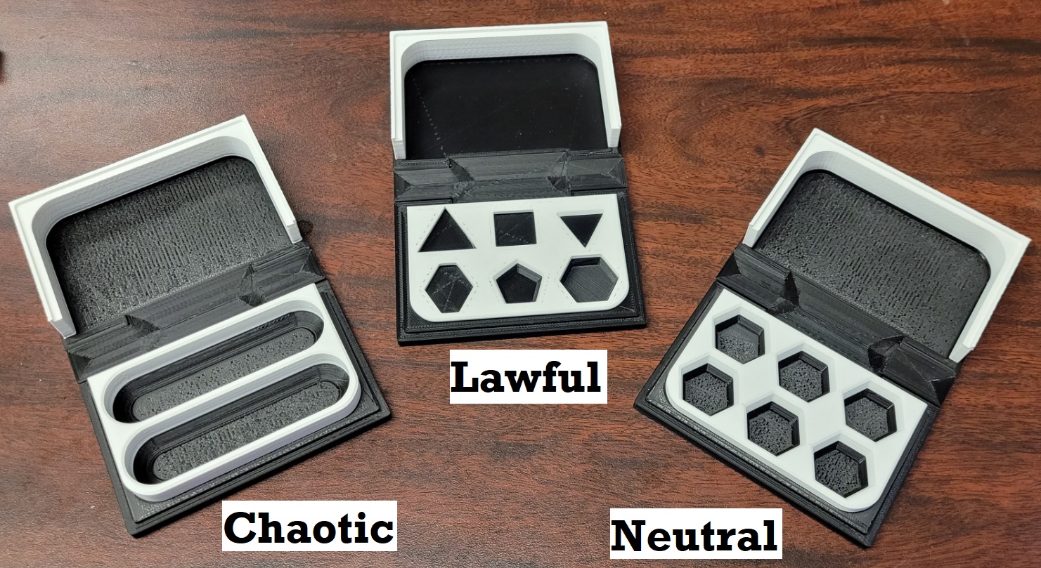 Miniature Tabletop Dice Book with built-in dice tray by Midas ...