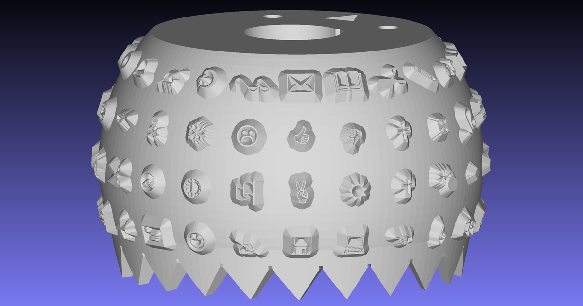 Wingdings Typeball for the Selectric Typewriter by settinger | Download ...