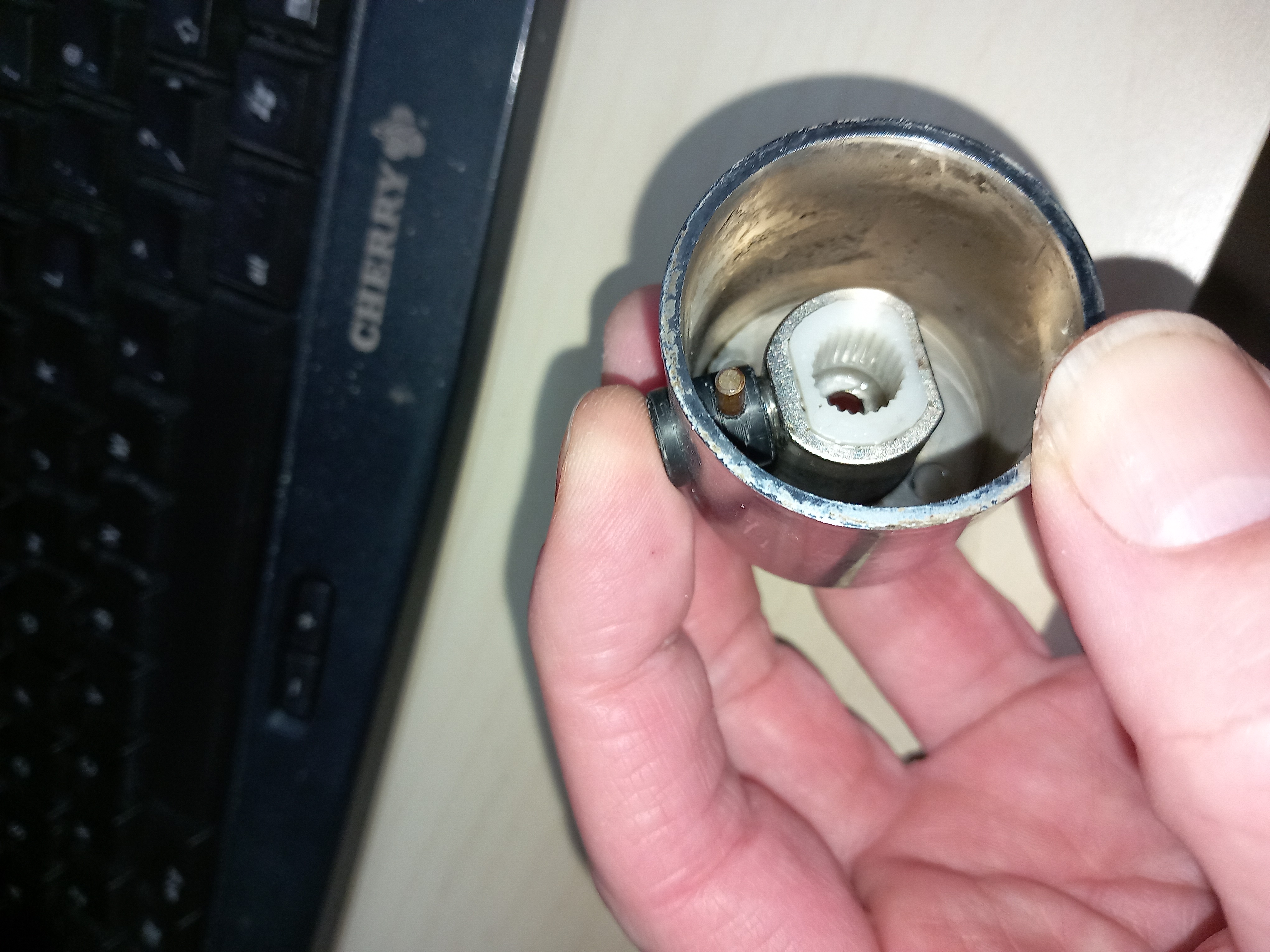 Oval Push Button for shower handle dial. by Brian Innes | Download free ...