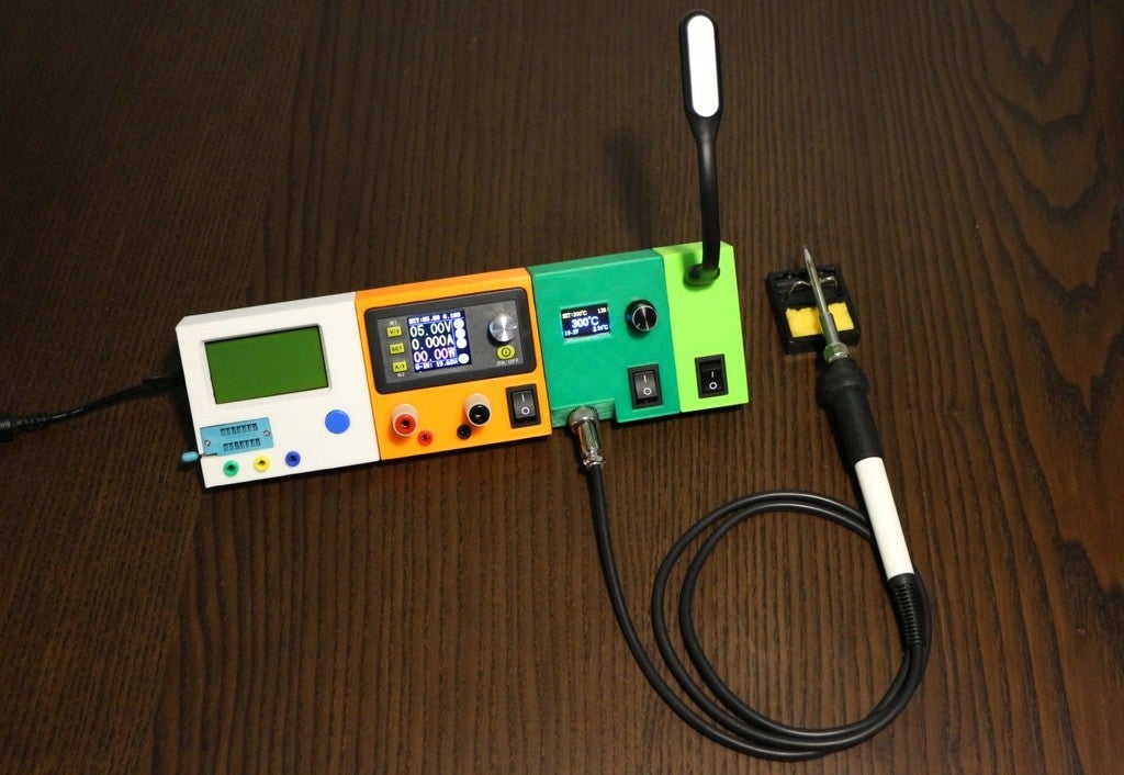 Tiny e-Lab LCR-T4 tester by Stanley | Download free STL model ...