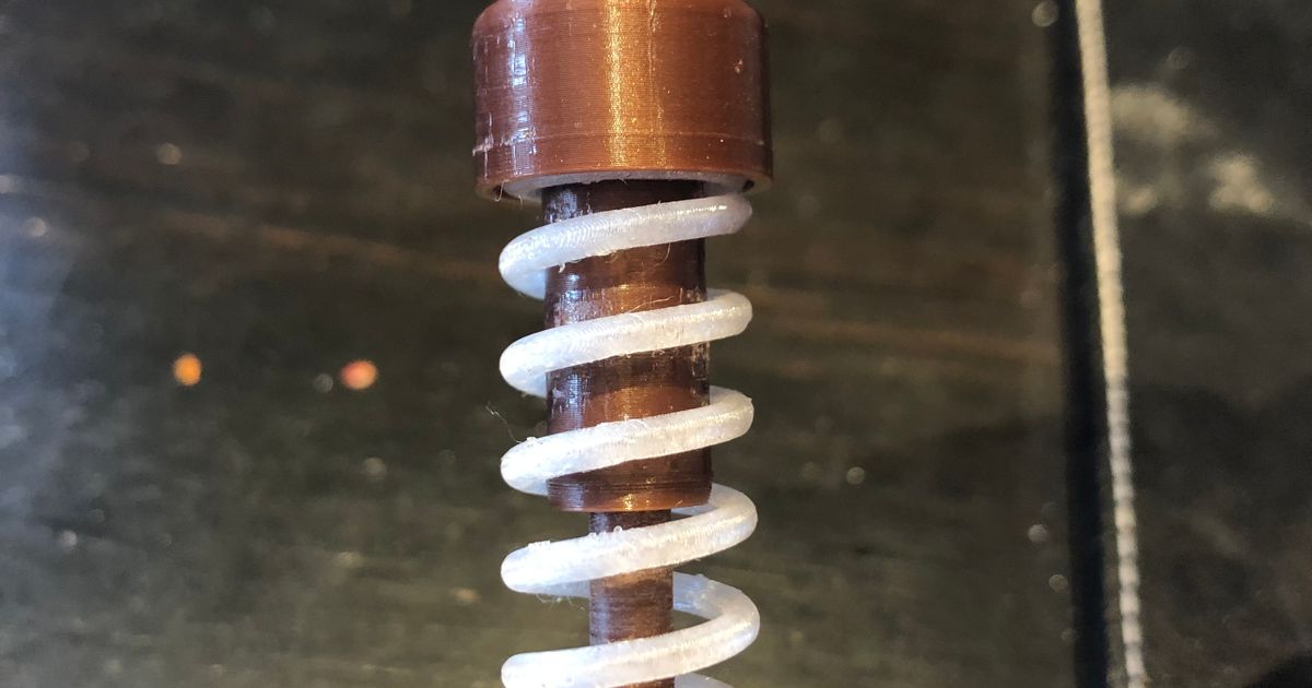 Fully 3D Printed Coil Over Shocks por Peter | Descargar modelo STL ...