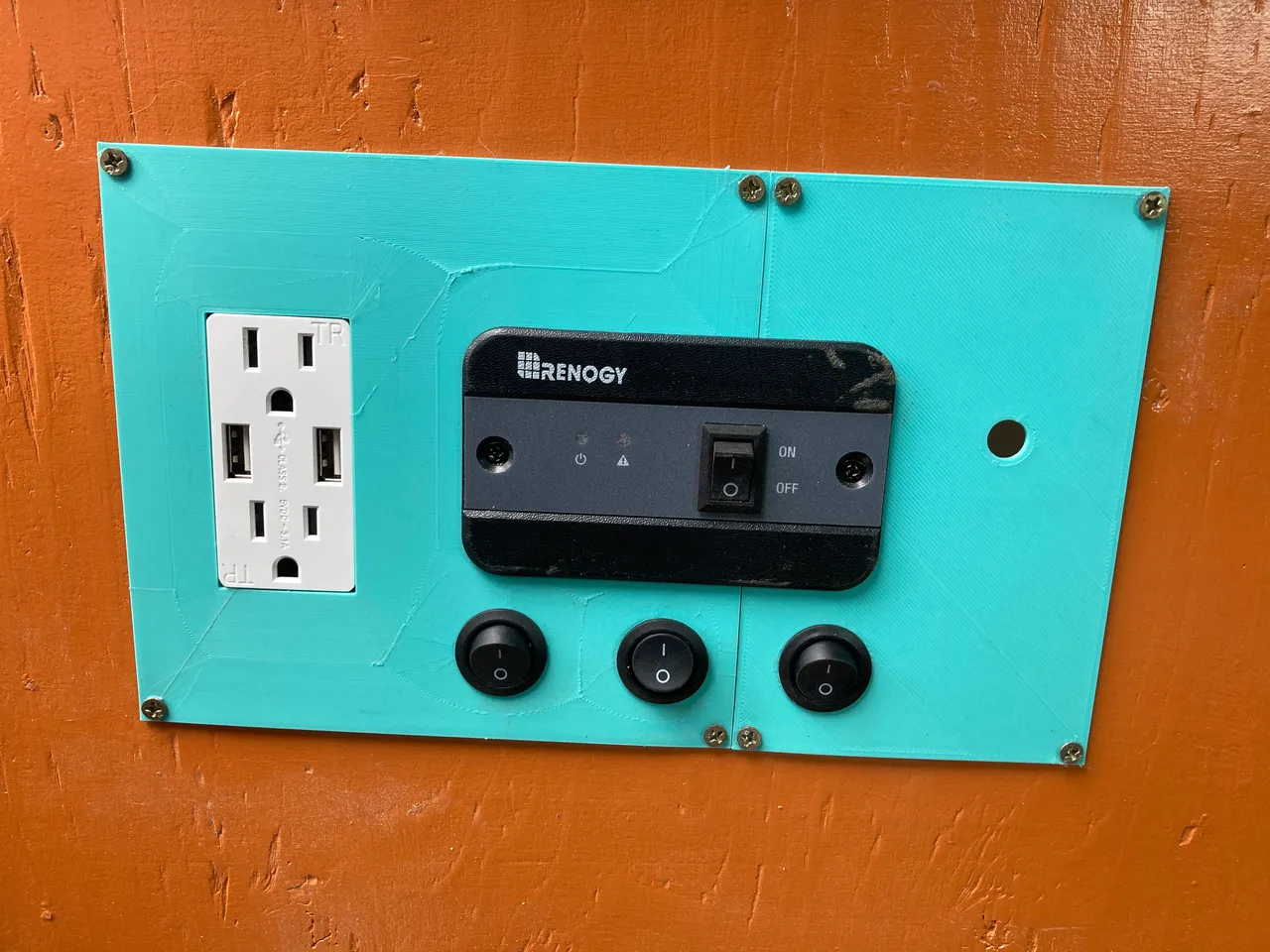 RV switch panel by tomtraubertsblues | Download free STL model ...