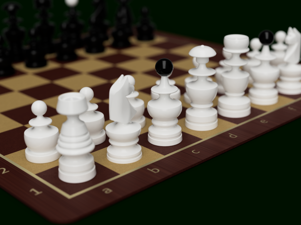 Polish Coffeehouse Chess Set by Jeff Burton | Download free STL model ...