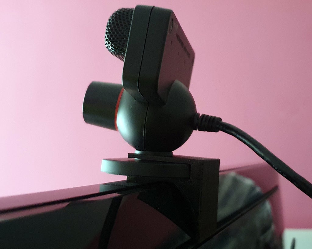 PS3 Eye Monitor Clip (Samsung LED TV, Dell monitor) by Stanley ...