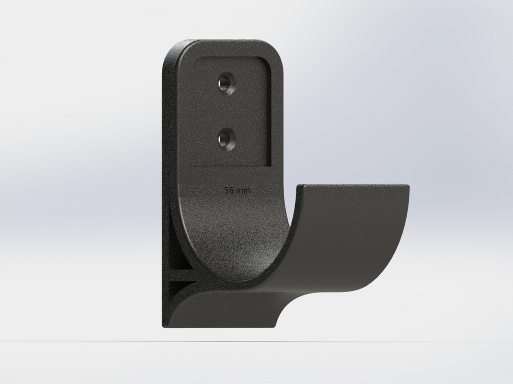 Skateboard 56mm wheel Wall mount by Skyraf | Download free STL model ...