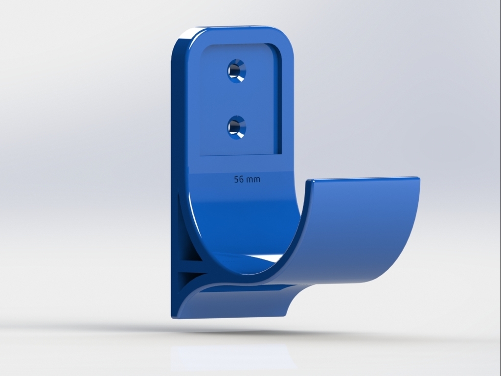Skateboard 56mm wheel Wall mount by Skyraf | Download free STL model ...