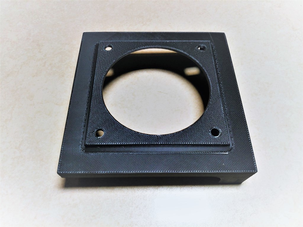 Hepa filter holder for 80mm fan 3D Printer by Skyraf | Download free ...