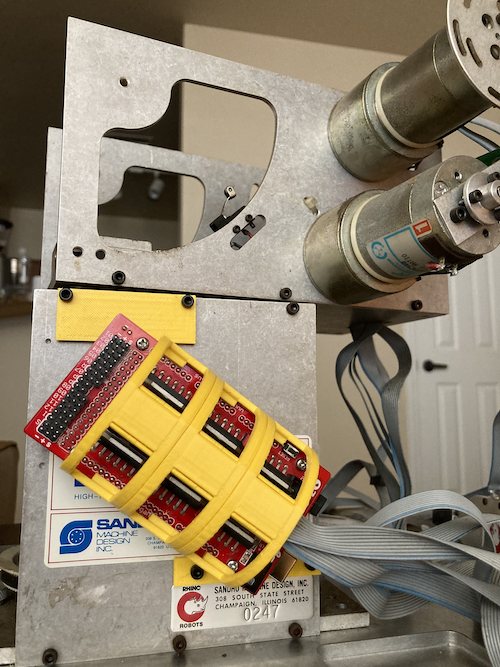 Rhino Robots Arduino Megamotor6 Mount by petermcd1010 | Download free ...