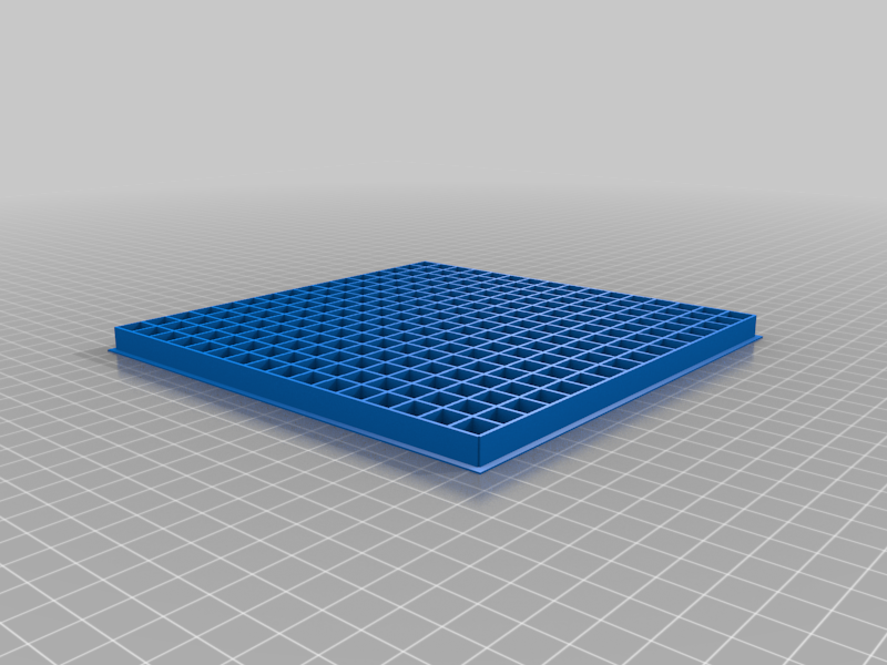 16x16 LED matrix grid by Brom | Download free STL model | Printables.com