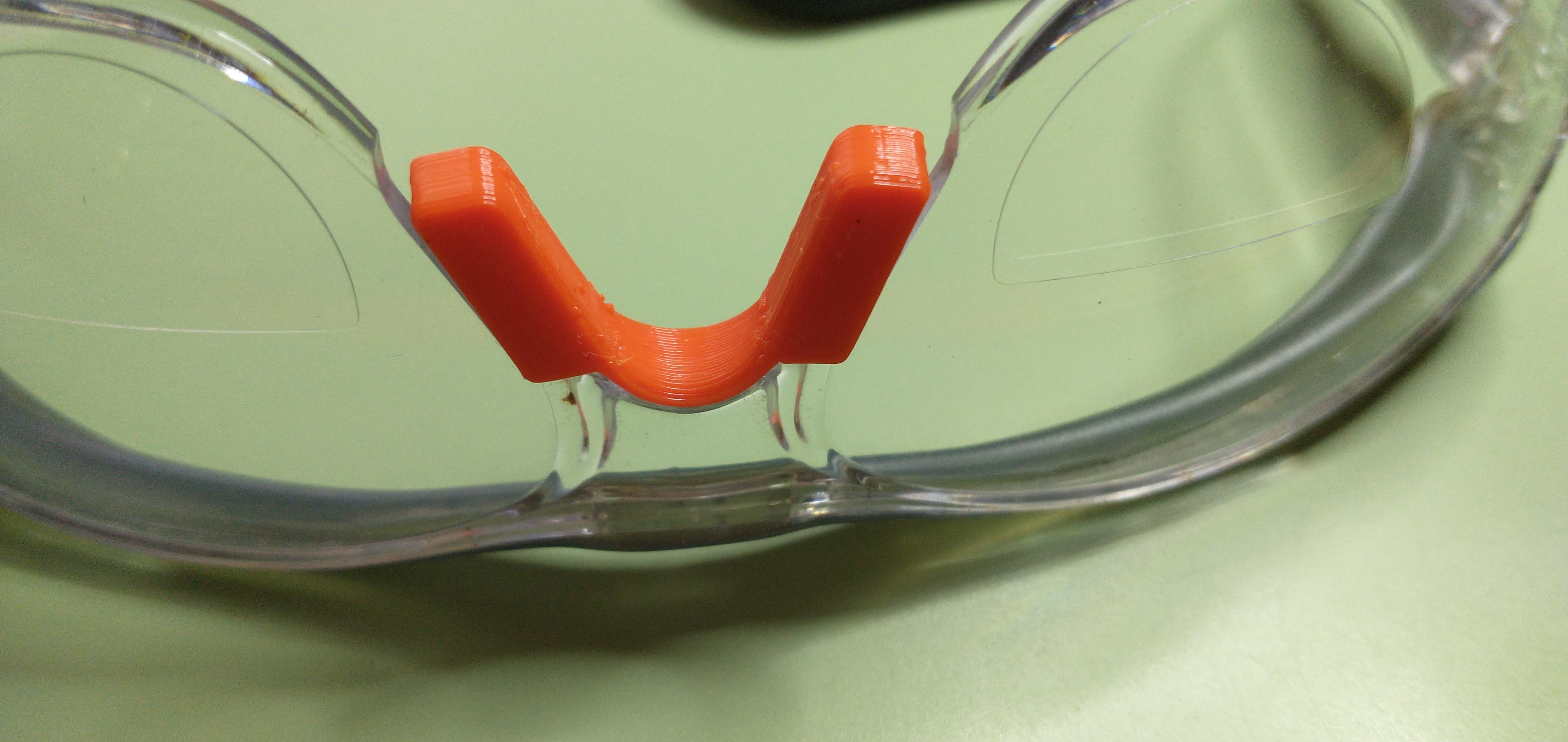 3M safety glasses nosepiece by FrankB | Download free STL model ...