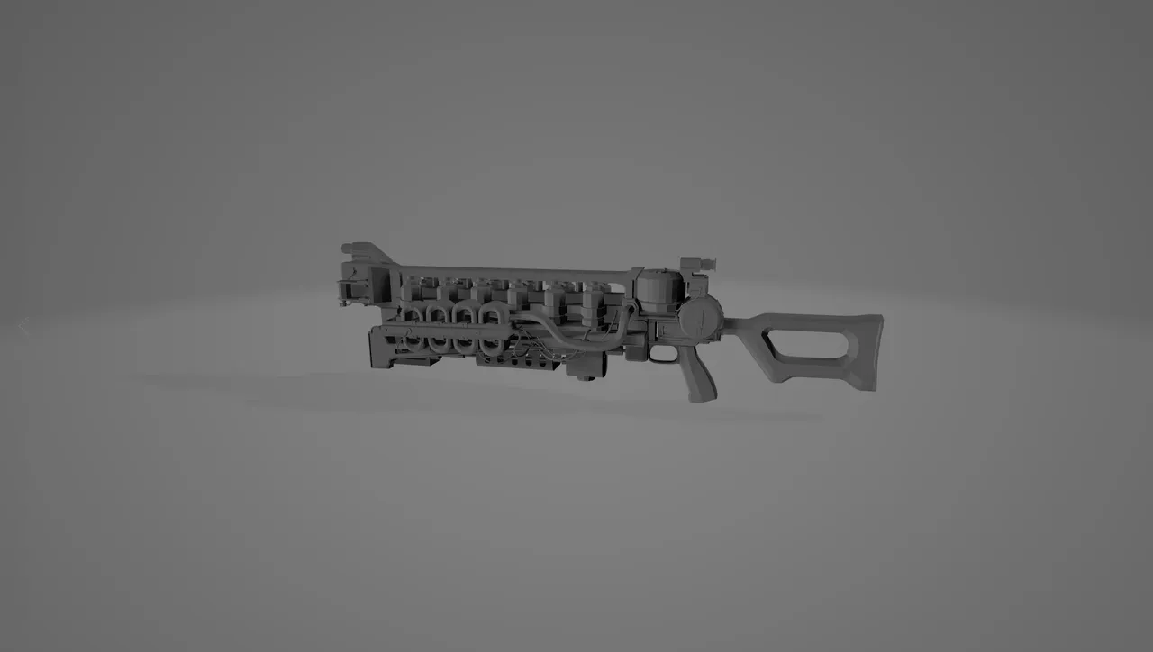 Gauss rifle from Fallout 4 by #1Primate | Download free STL model ...