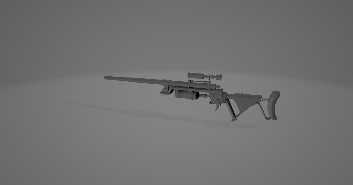 Syringer w/ projectile from Fallout 4 by #1Primate | Download free STL ...