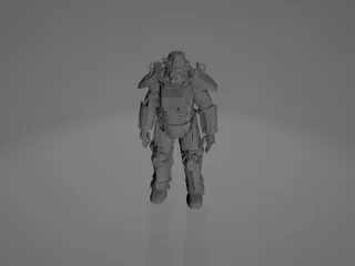 T45 power armor from Fallout 4 by #1Primate | Download free STL model ...
