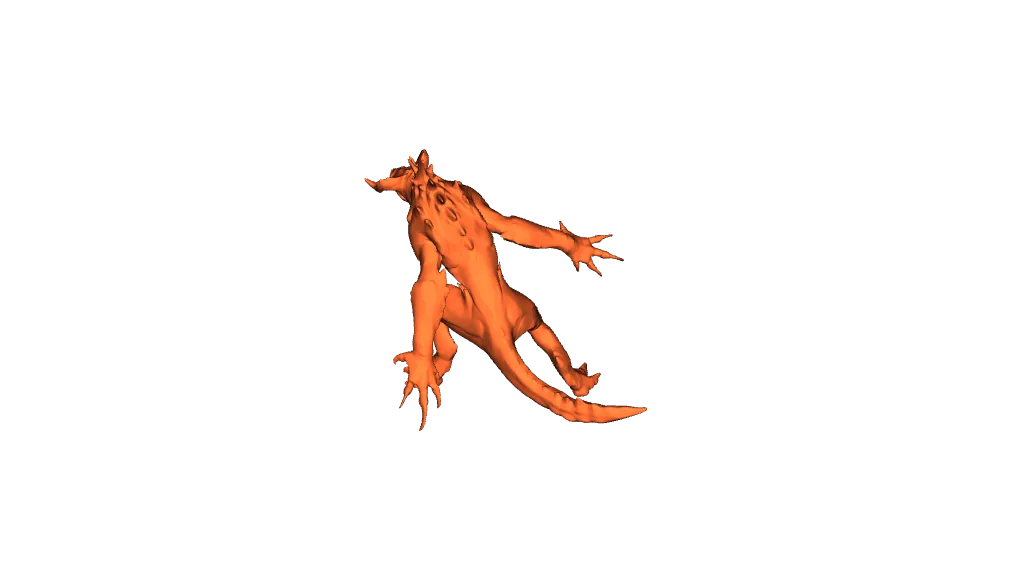 Deathclaw from Fallout 4 (loading screen pose) by #1Primate | Download ...