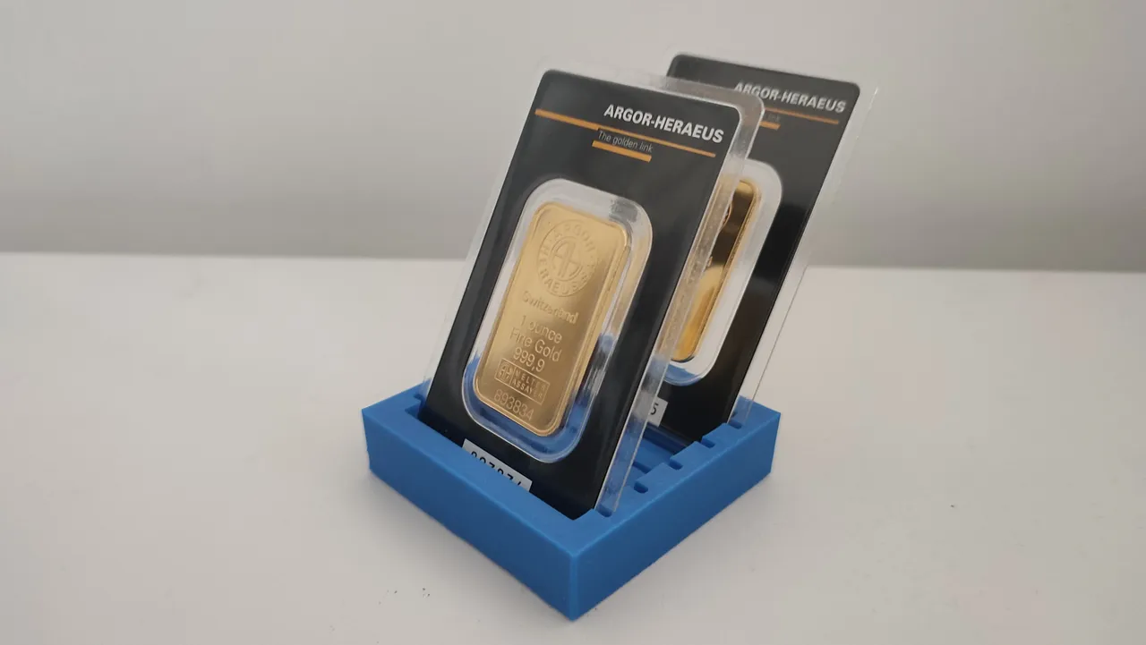 Gold bullion stacker by Katona Marcell | Download free STL model ...