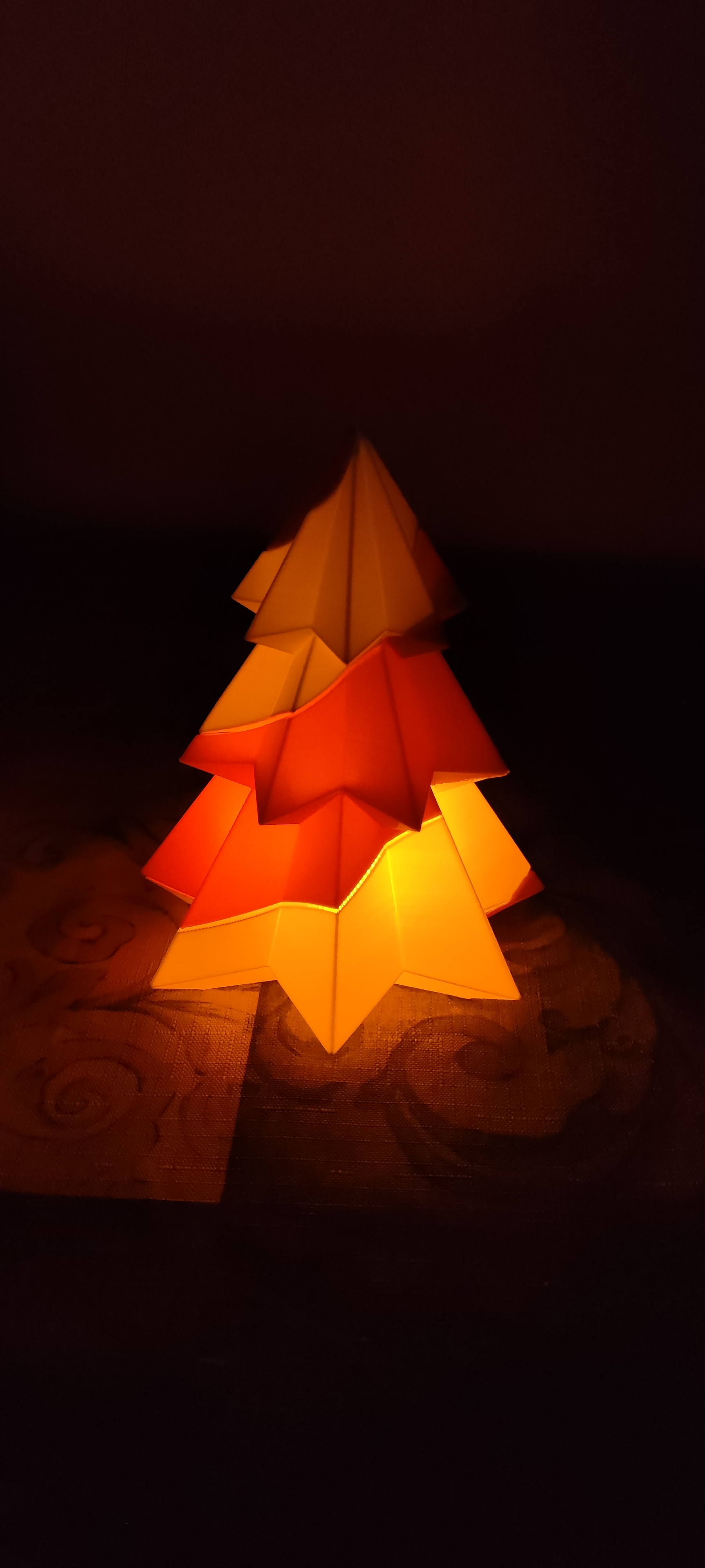 Dual Color Tea Light Tree by Old Curmudgeon | Download free STL model ...