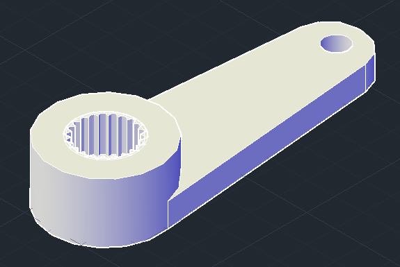 MN90 based steering servo arm by JanisMi | Download free STL model ...