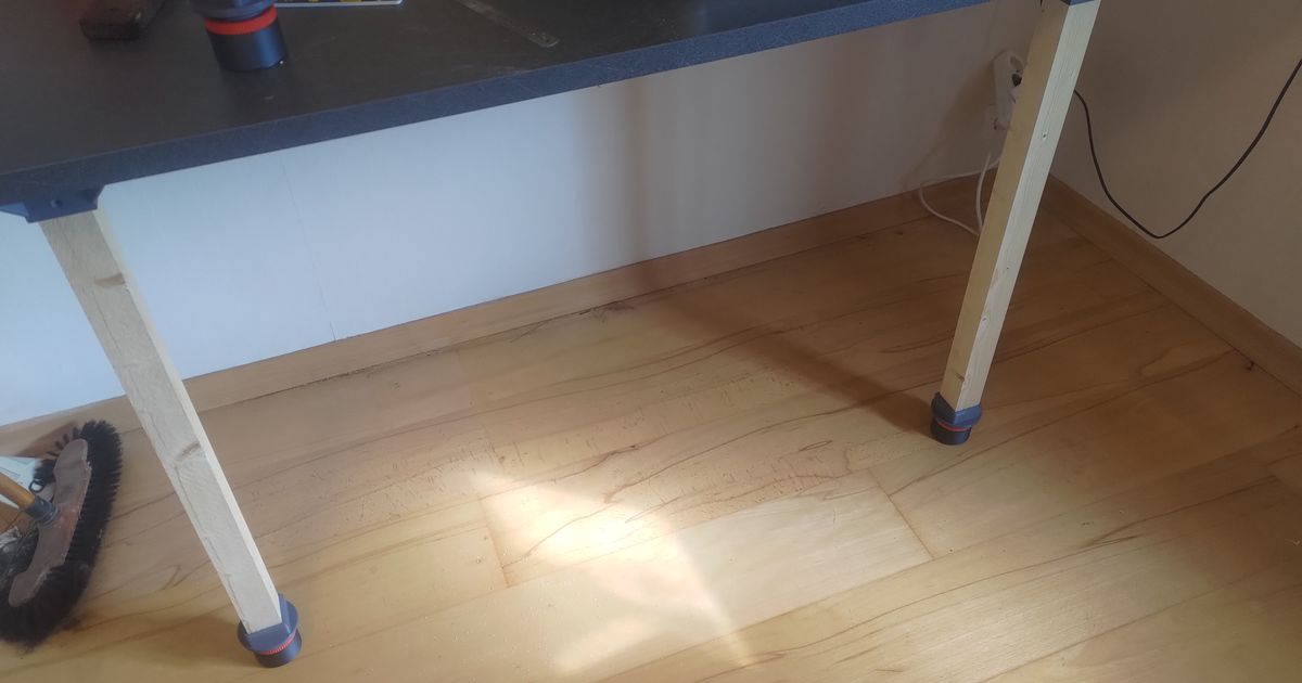 Adjustable table leg by Urzhiataer | Download free STL model ...