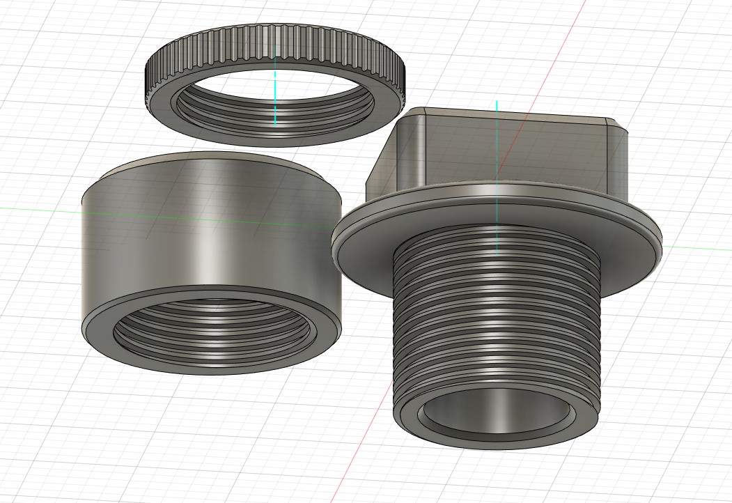 Adjustable table leg by Urzhiataer | Download free STL model ...