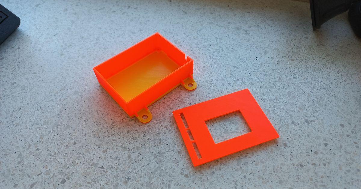 Simple box for universal 50x70mm PCBs by ProcAutSol | Download free STL ...