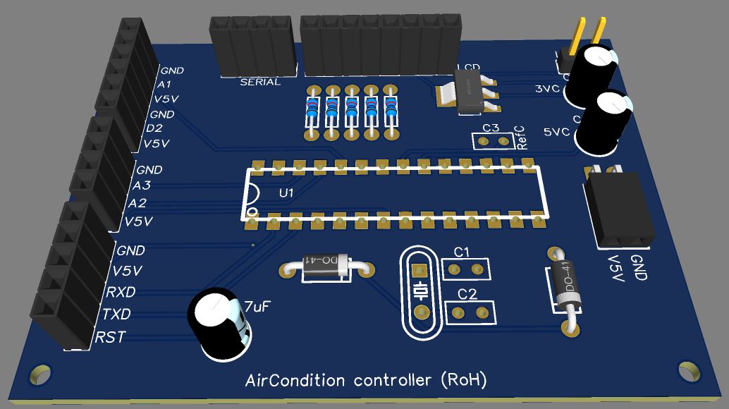 Simple box for universal 50x70mm PCBs by ProcAutSol | Download free STL ...