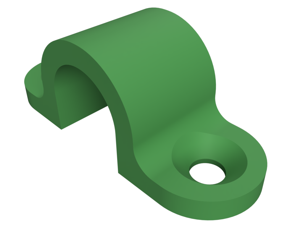 Simple cable clip by marcel293 | Download free STL model | Printables.com