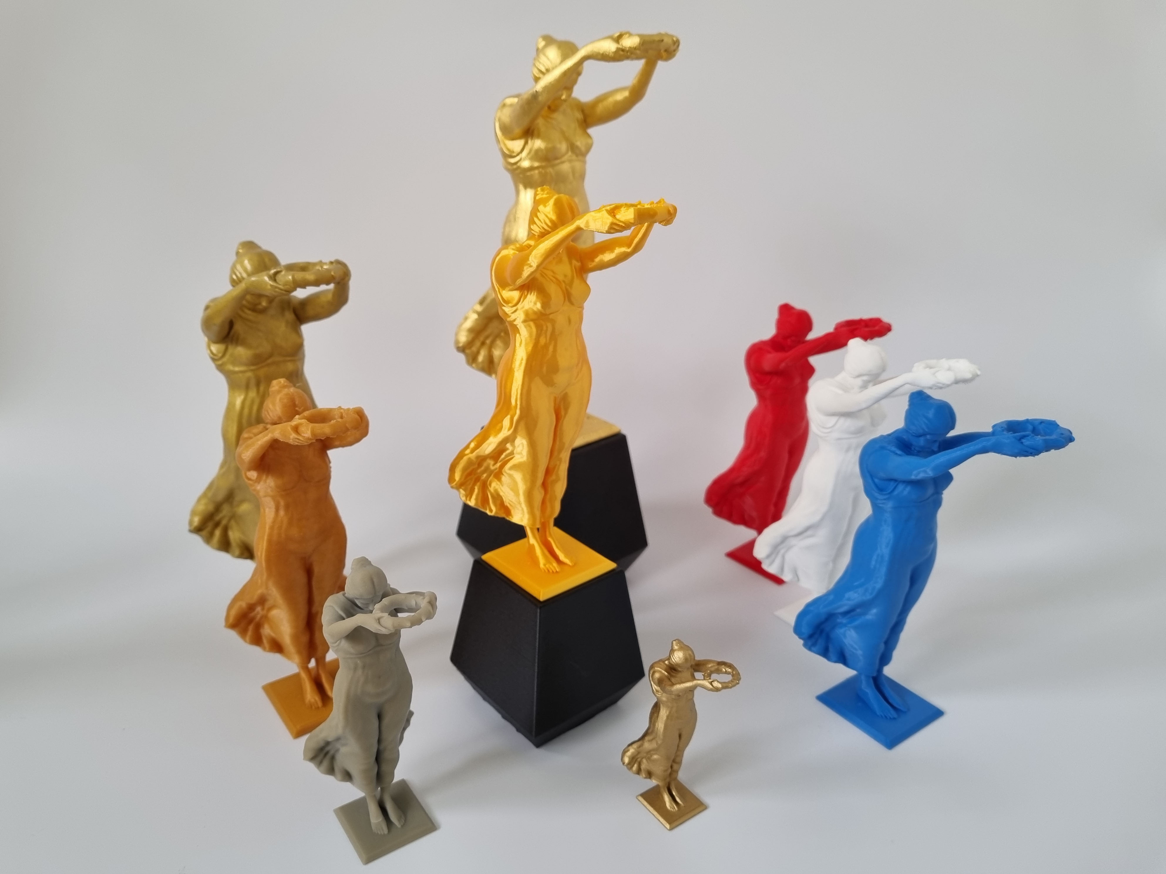 Gëlle Fra ("Golden Lady") by 3Dprint.lu - AMSOL | Download free STL ...