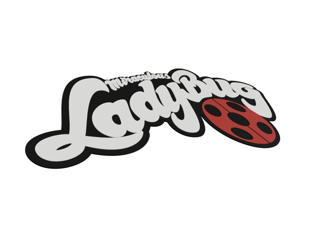 Miraculous Lady Bug plate by marcel293 | Download free STL model ...