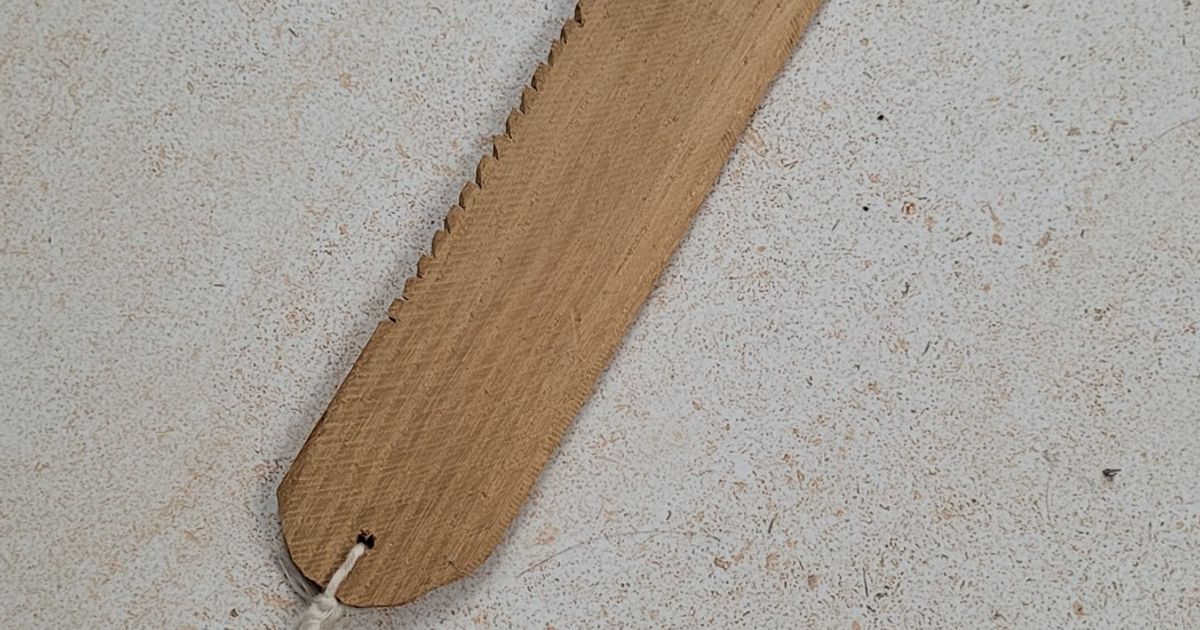 Bullroarer (scalable) by EmilH | Download free STL model | Printables.com