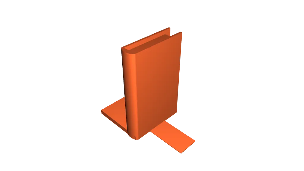 Book Bookend by m22 | Download free STL model | Printables.com