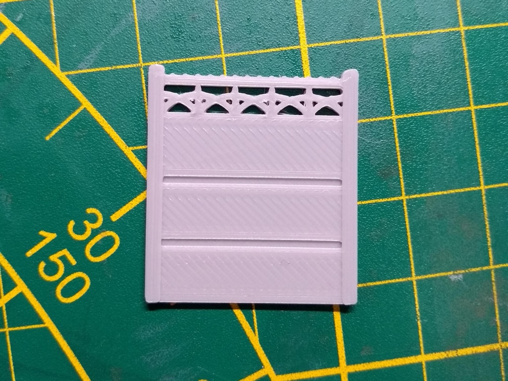 H0/HO - Barrières SNCF (4 types) / SNCF Fences (4 types) by gibet_b ...