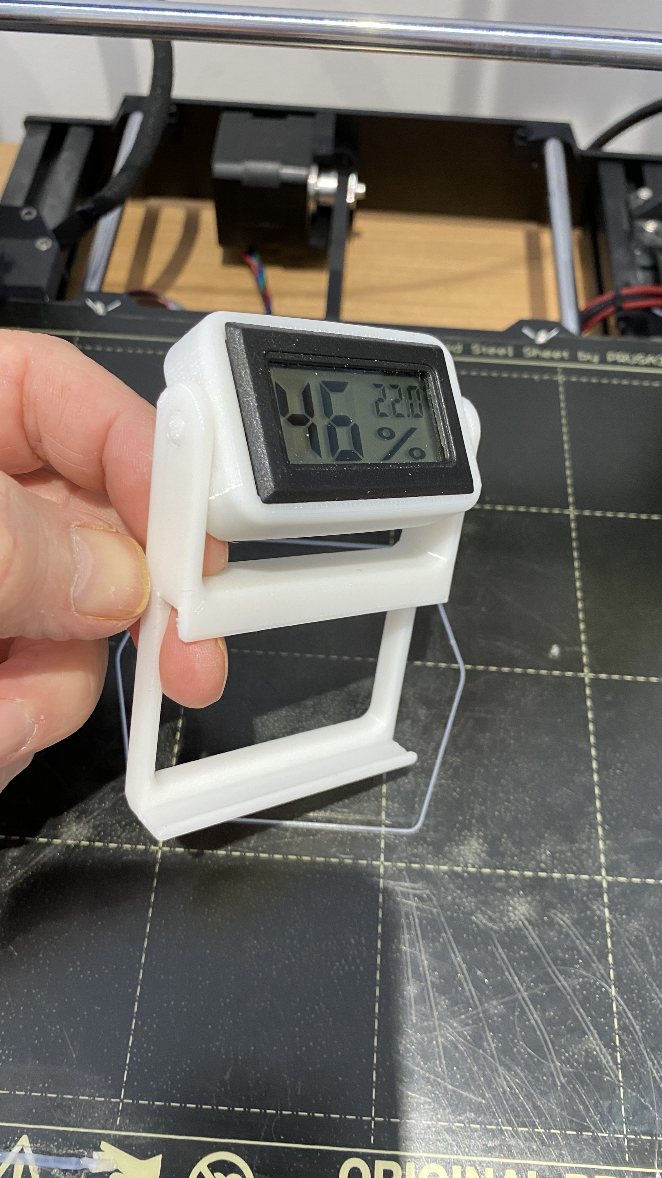 Temperature & Humidity Meter Stand or holder for Prusa i3 MK3 360 ...