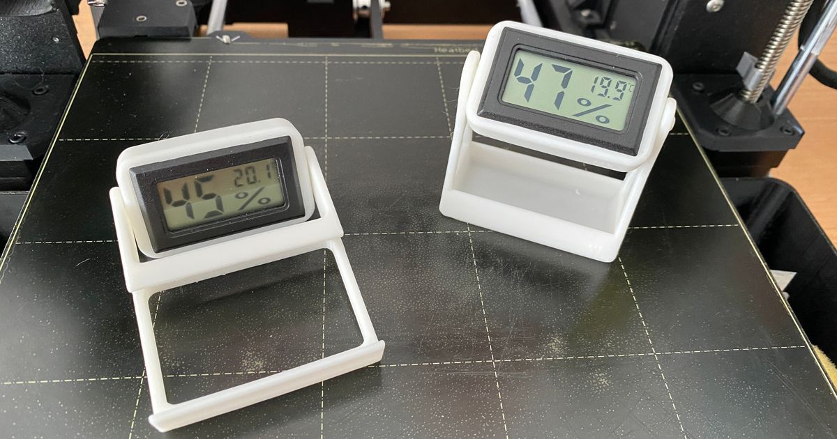 Temperature & Humidity Meter Stand or holder for Prusa i3 MK3 360 ...