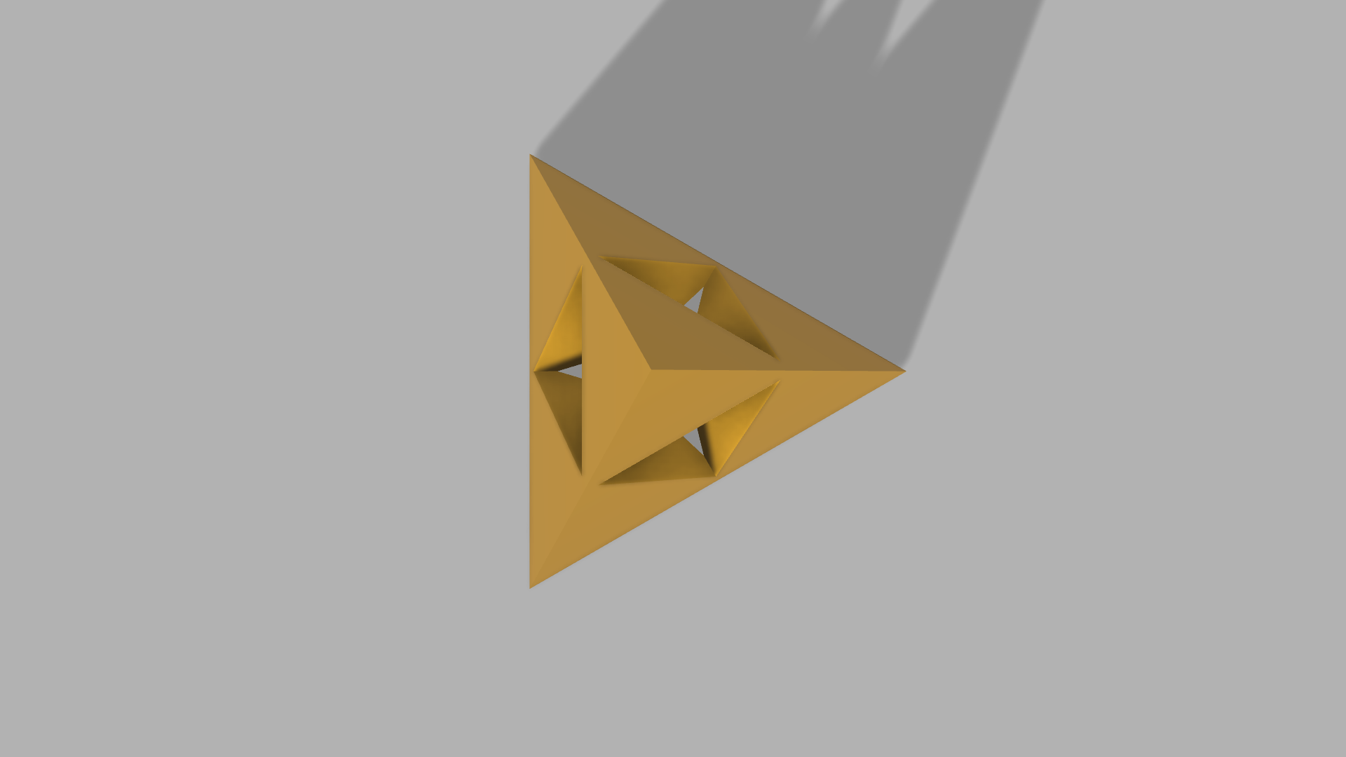 Triforce Pyramid by TurtleTechCreations | Download free STL model ...
