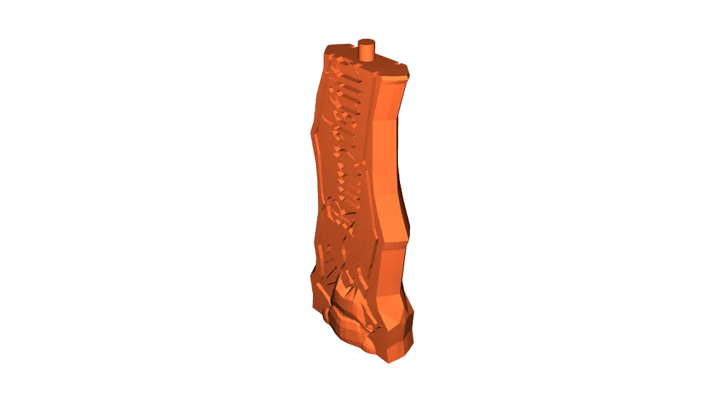 Dark One Dagger by giveen | Download free STL model | Printables.com