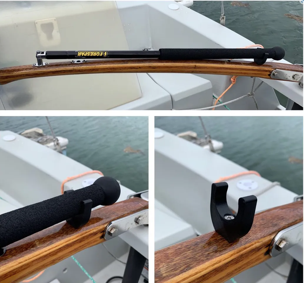 Tiller extension holder by WaterboyMK3 | Download free STL model ...