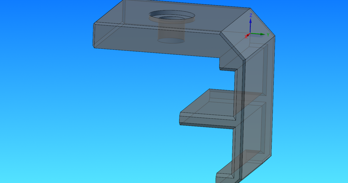Ratrig V-Core 3 Belt Guide by traviSS396 | Download free STL model ...