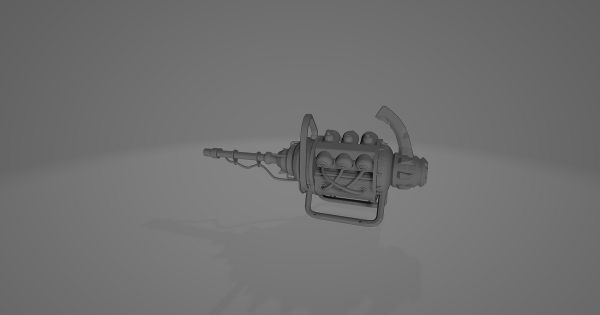 Plasma Caster from Fallout 76 by #1Primate | Download free STL model ...