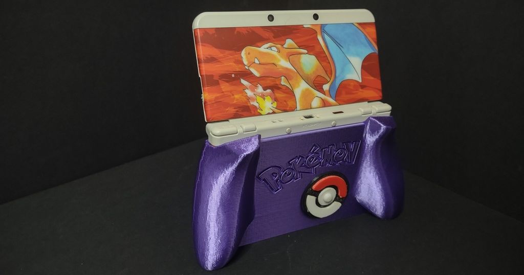 new 3ds pokemon comfort grip by fuzzyg182 | Download free STL model ...