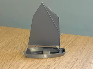 Optimist (Opti) Sailing Dinghy model by GW 228 | Download free STL ...